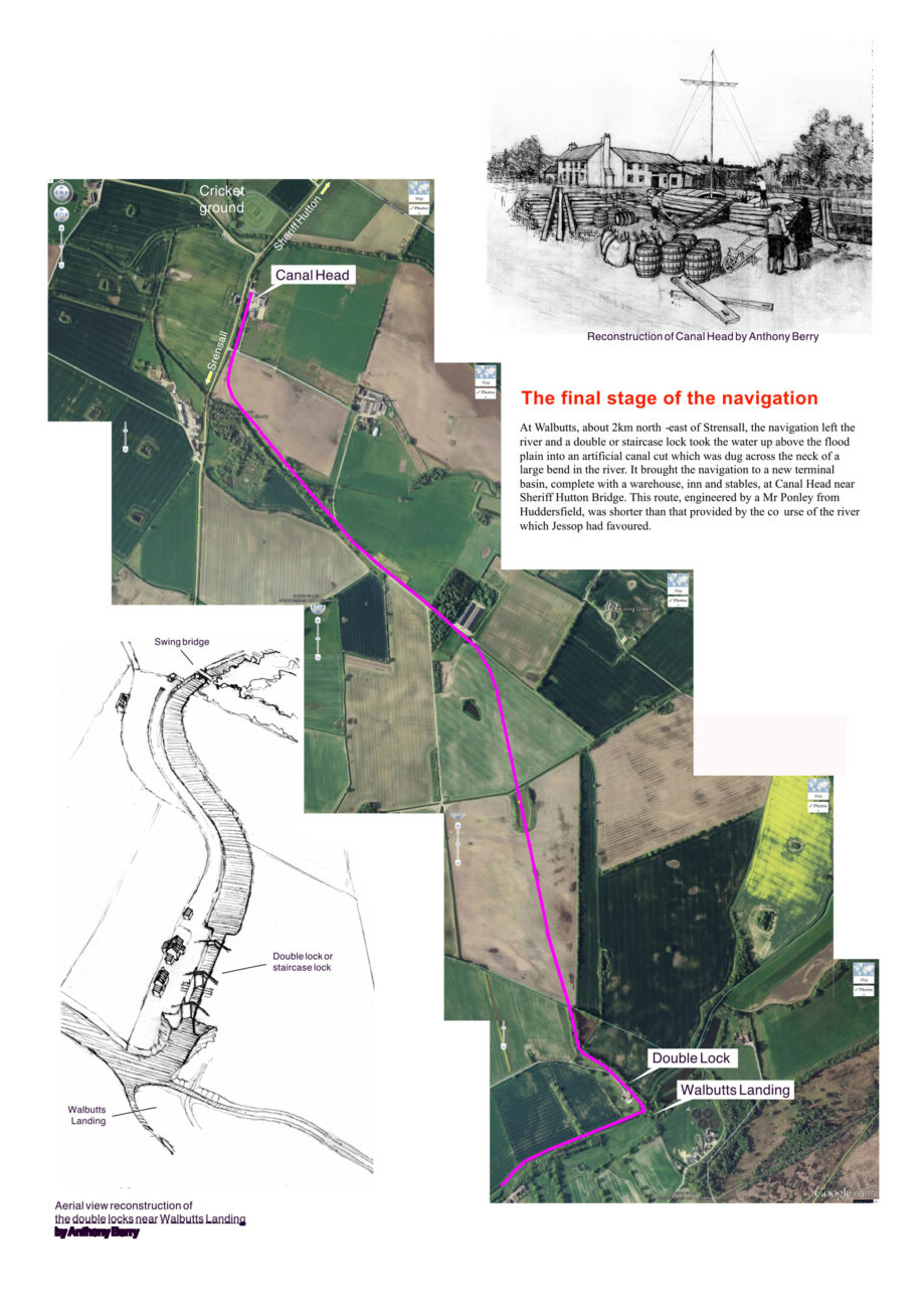 The Archaeology of The Foss Navigation – Strensall Double Lock Lock to ...